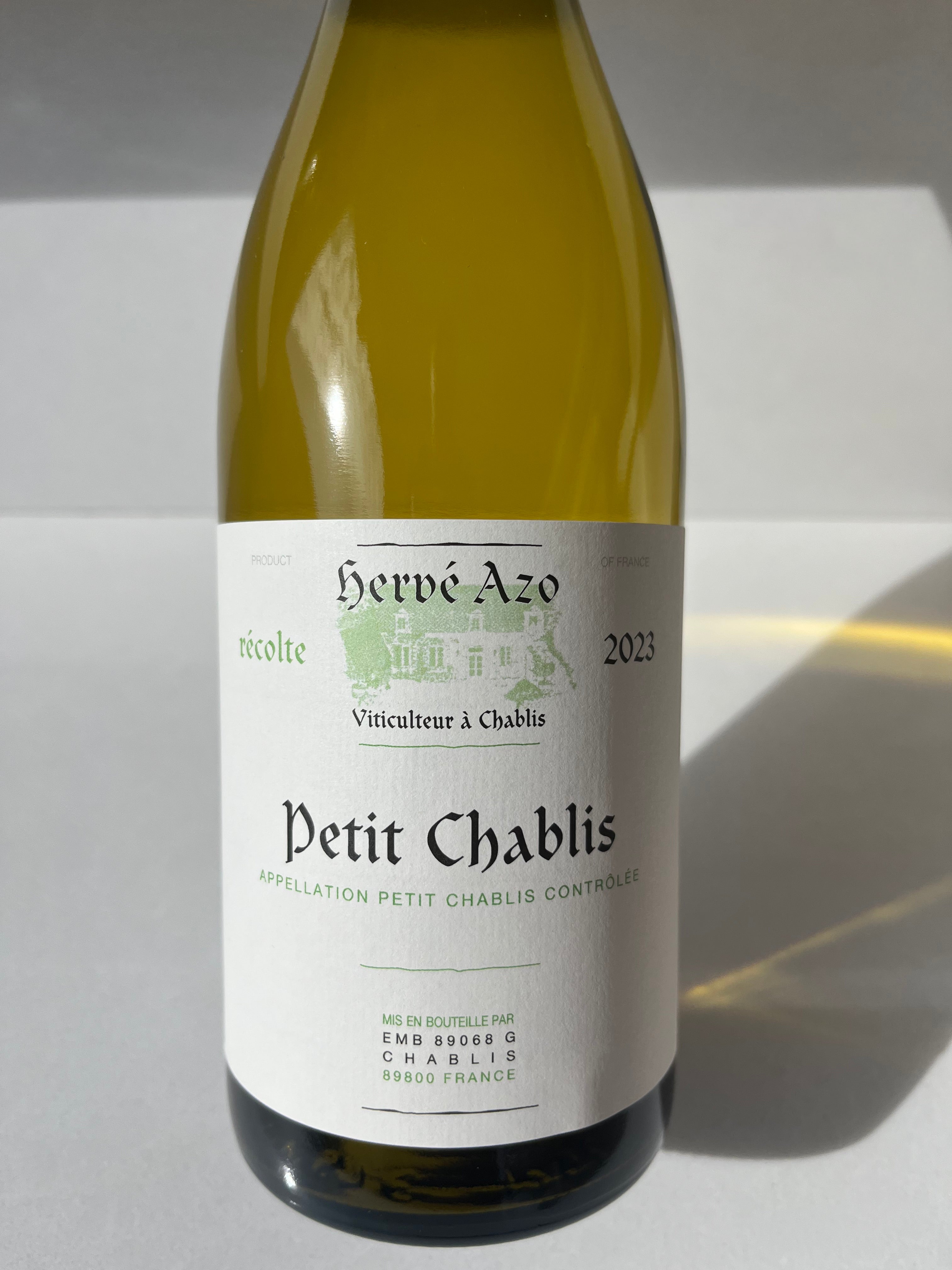 2023 Hervé Azo Petit Chablis – COASTWINE